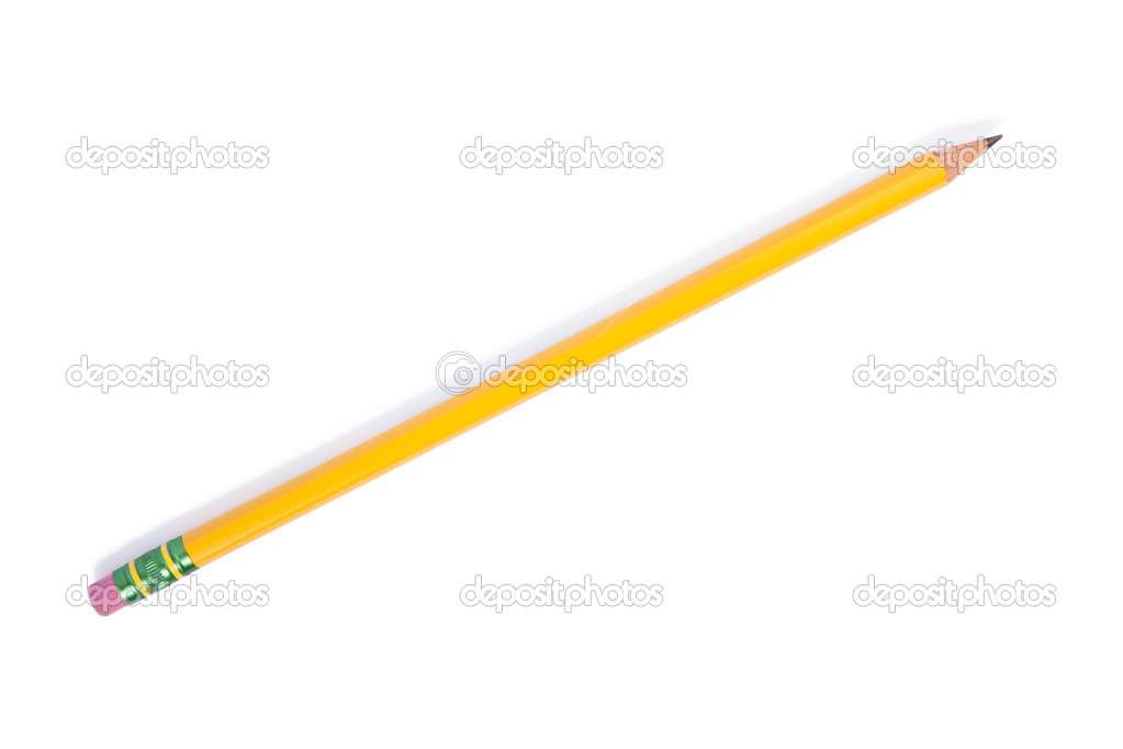 Pencil isolated on pure white background Stock Photo by ©Ivantsov 31751341