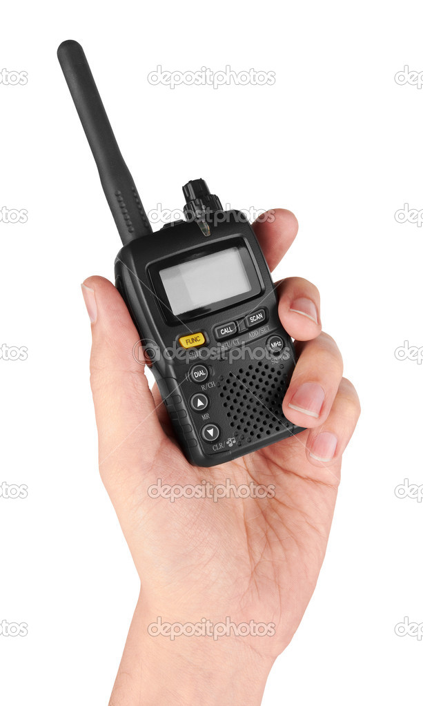 Portable radio transceiver Stock Photo by ©krasyuk 22458523
