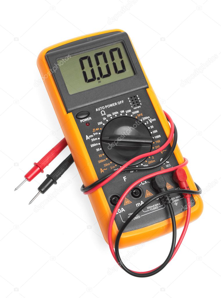 Digital multimeter Stock Photo by ©krasyuk 43147047