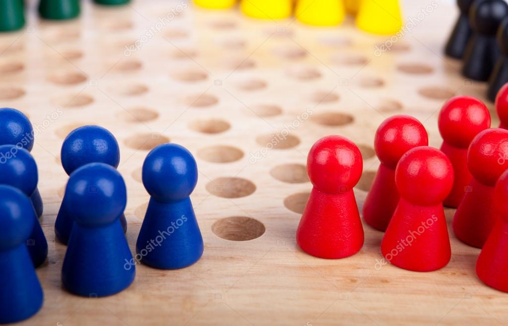 Chinese checkers figurine — Stock Photo © restyler #21437973