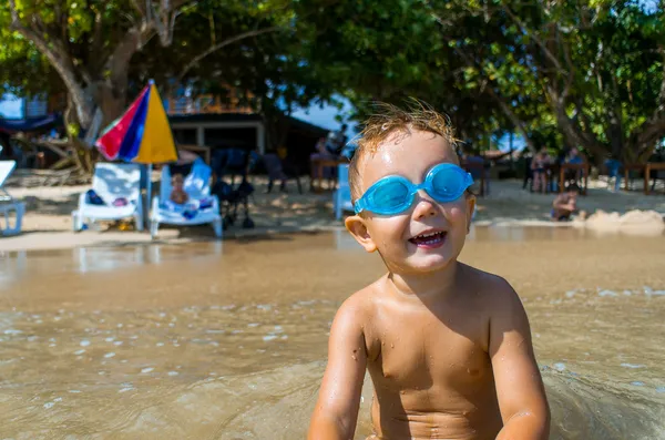 Boy beach Stock Photos, Royalty Free Boy beach Images | Depositphotos