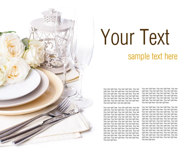 Table setting template — Stock Photo © manera #13622742
