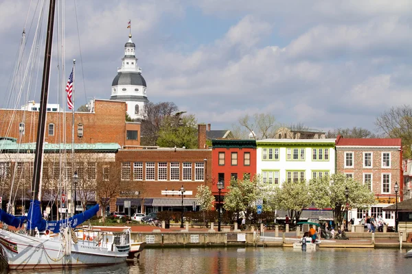 Annapolis Downtown Harbor - Stock Image - Everypixel