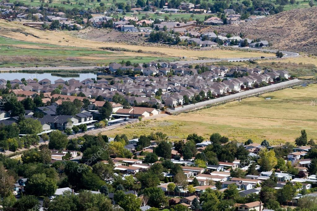 Suburban Sprawl — Stock Photo © sframe #37717955
