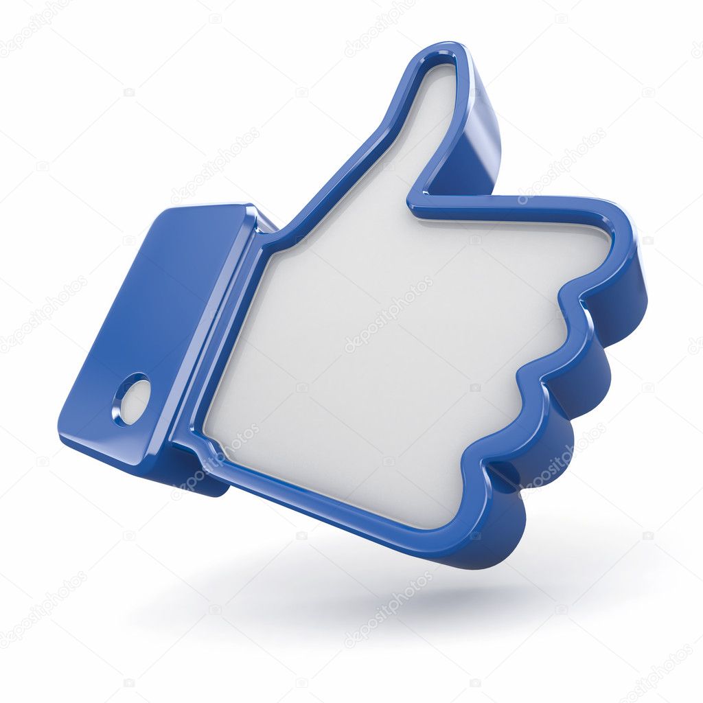 Like. Thumb up sign — Stock Photo © maxxyustas #13851830