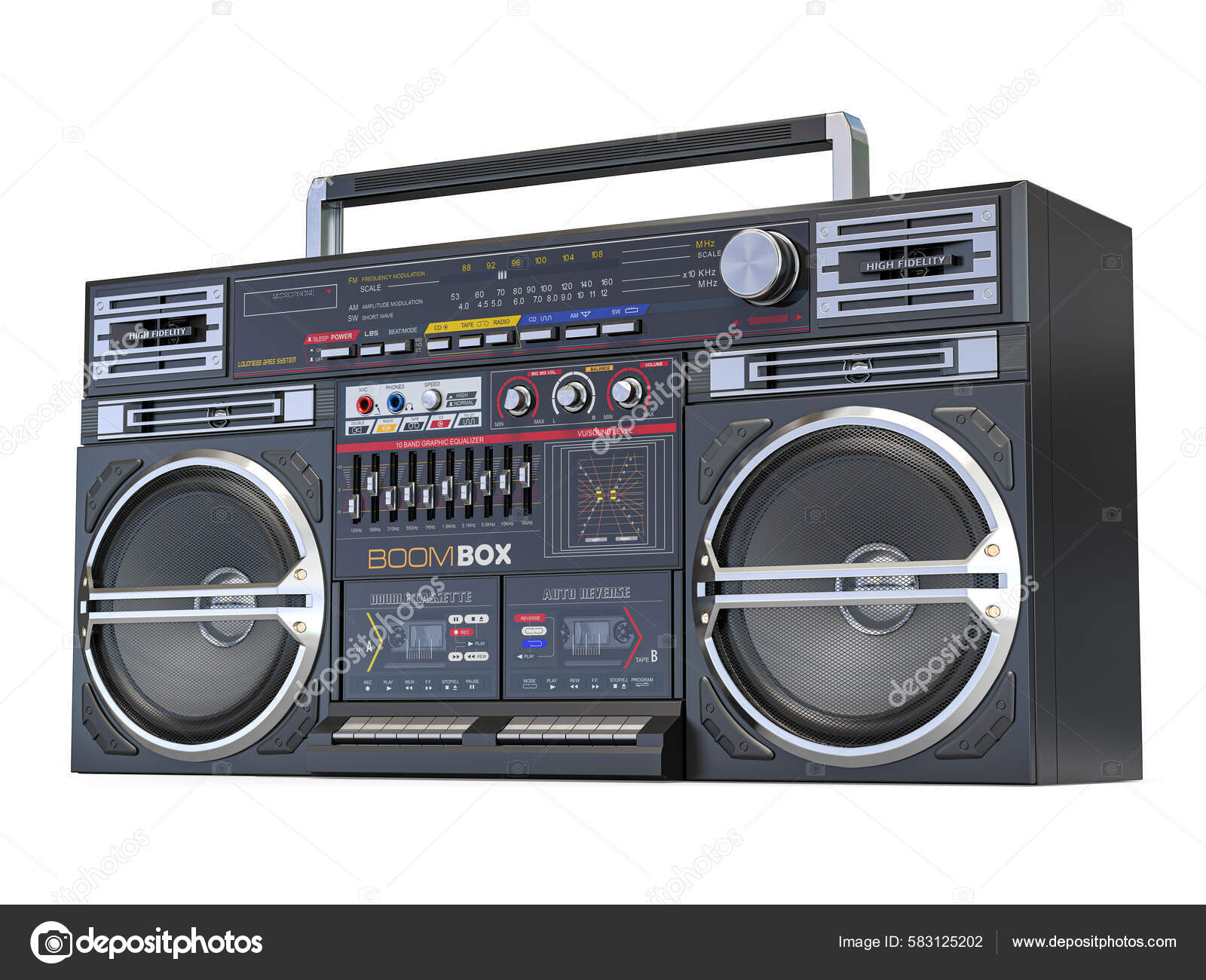 Radio Antigo 1980 RCA VICTOR Vintage Radio Model RHC33W Walnut