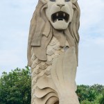 Merlion in Sentosa island Singapore – Stock Editorial Photo ...