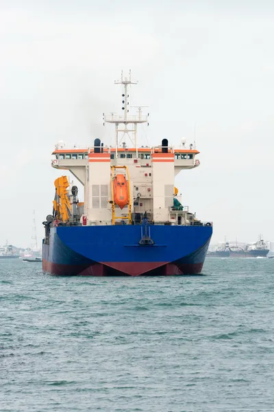 Big ship on the sea near a port — Stock Photo © Iryna_Rasko #29012563