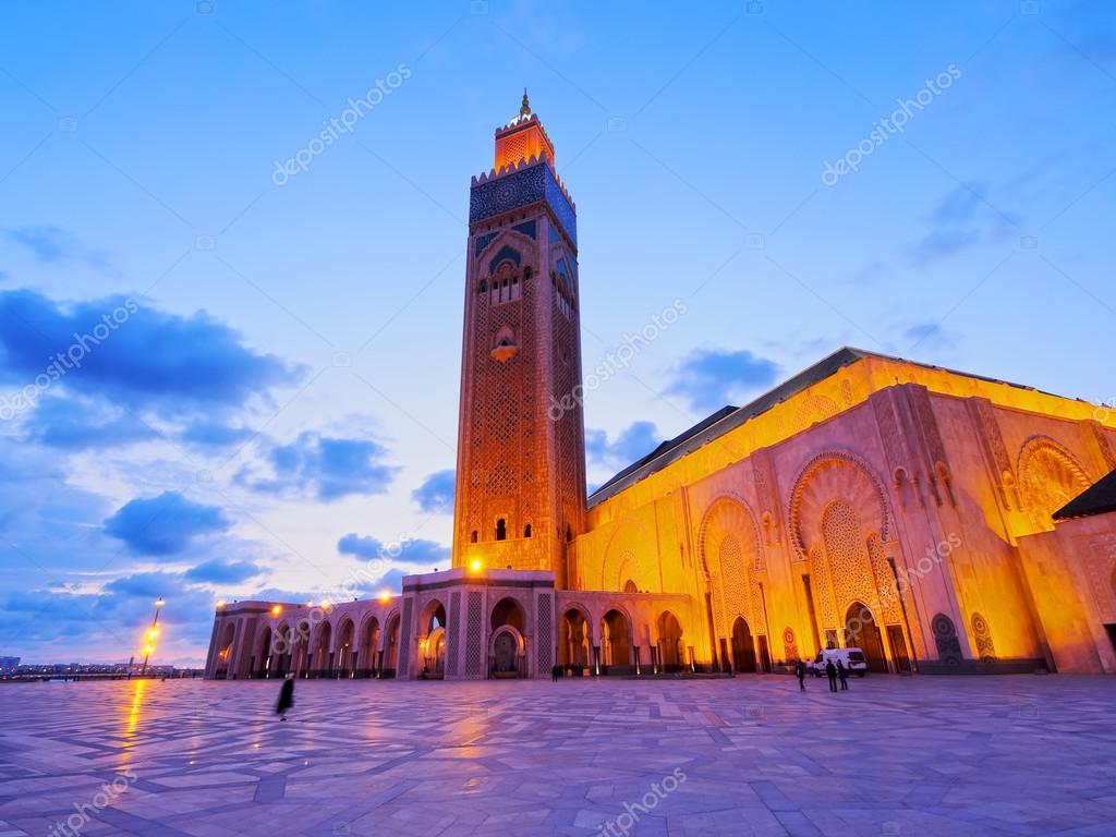 Mosquée Hassan ii à casablanca — Photographie karkozphoto © #31157709