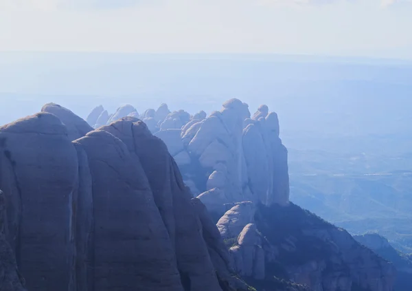 Beautiful Scenery Montserrat High Cliffs — Stock Photo © Russieseo ...