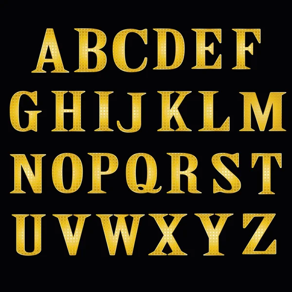 100,000 Font gold letters Vector Images | Depositphotos