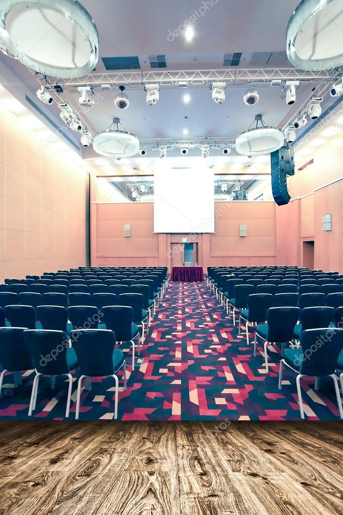 Interior of modern conference hall — Stock Photo © Vladitto #25397943