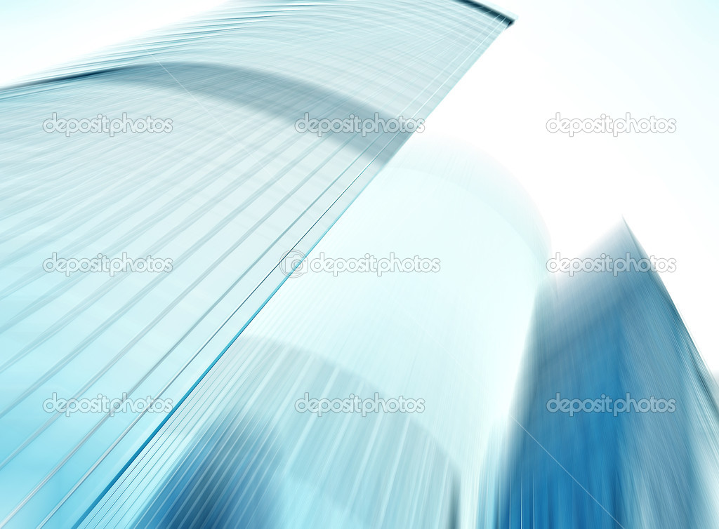 Panoramic and perspective wide angle view to steel blue background of ...
