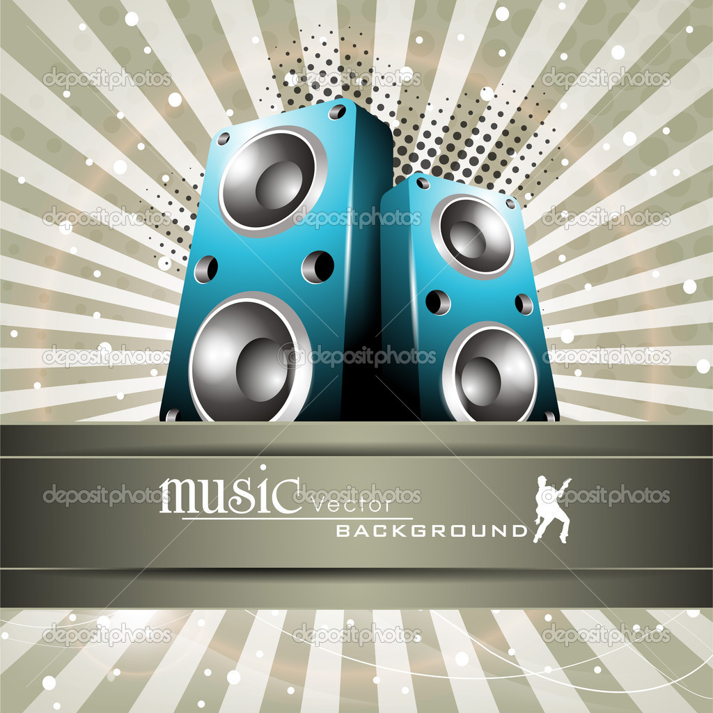 Colorful abstract speakers background. EPS 10. — Stock Vector ...