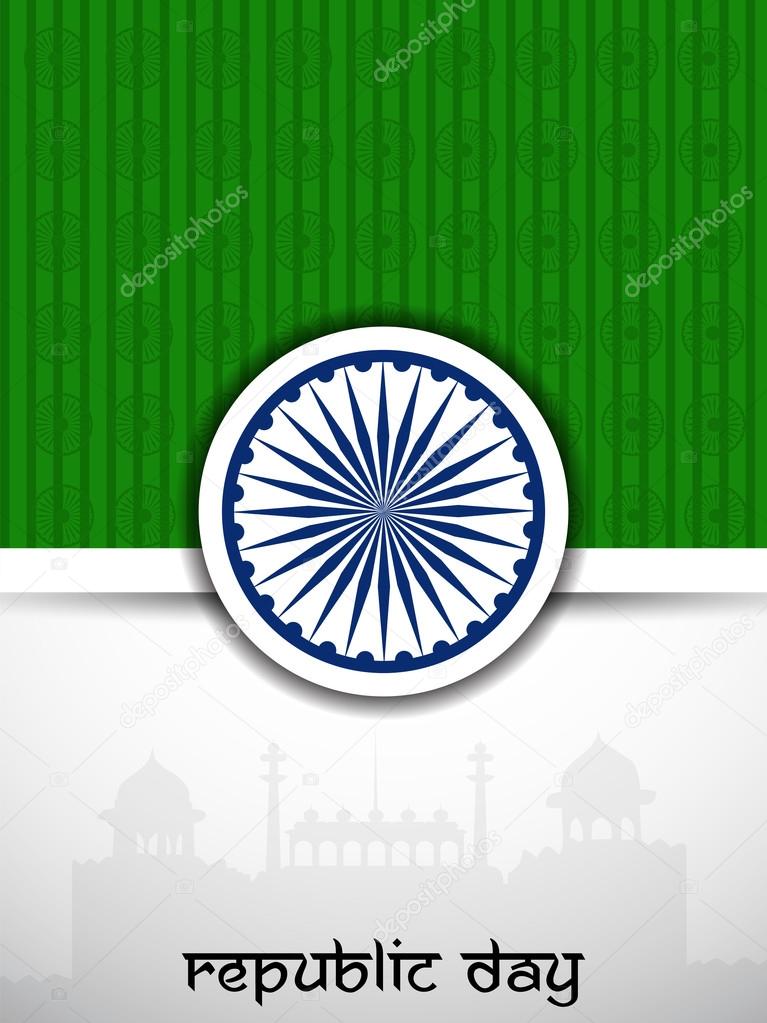 Republic Day background. EPS 10. Stock Vector by ©alliesinteract 18080075