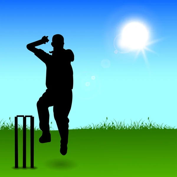 Fast bowler Vector Art Stock Images | Depositphotos