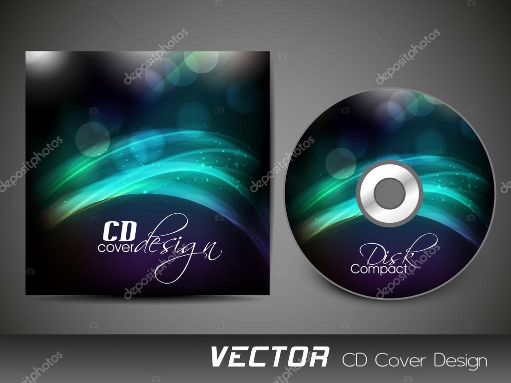 Abstract CD Cover design for your business. — Stock Vector ...