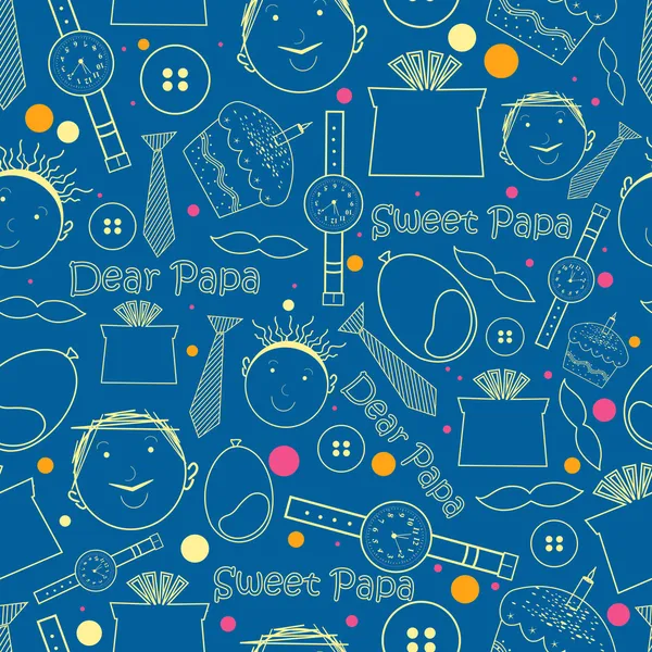 Fondo del día de padres imágenes de stock de arte vectorial | Depositphotos