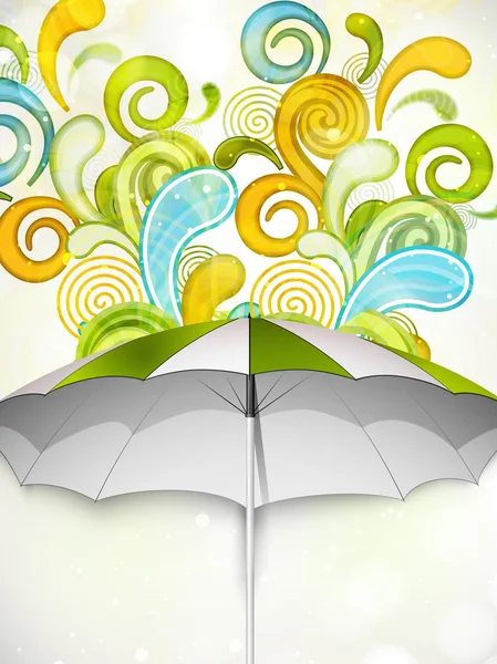 Abstract rainy season background with open umbrellas, — Stock Vector ... Abstract rainy season background with open umbrellas, — Stock Vector ...