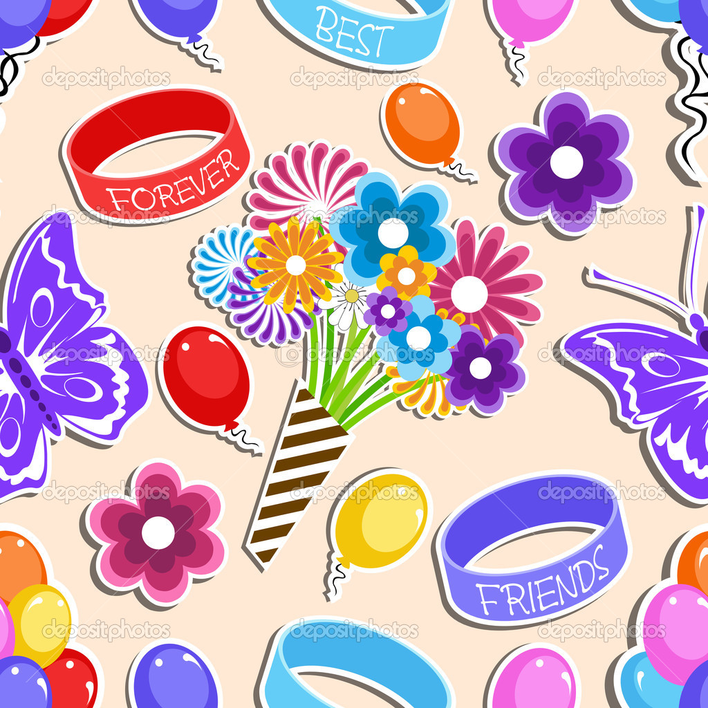 Happy Friendship Day background or concept. Stock Vector by ...