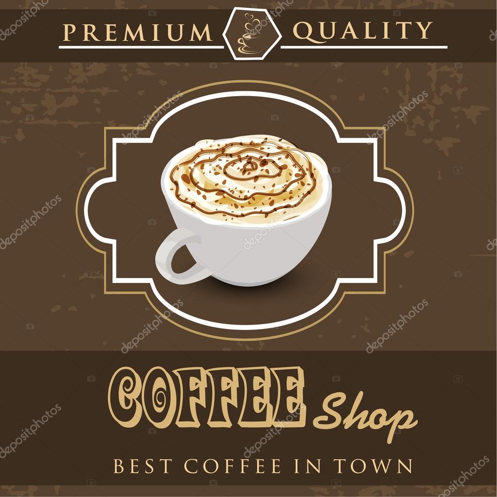 Desain Kartu Menu untuk Coffee House . Vektor Stok oleh ©alliesinteract ...