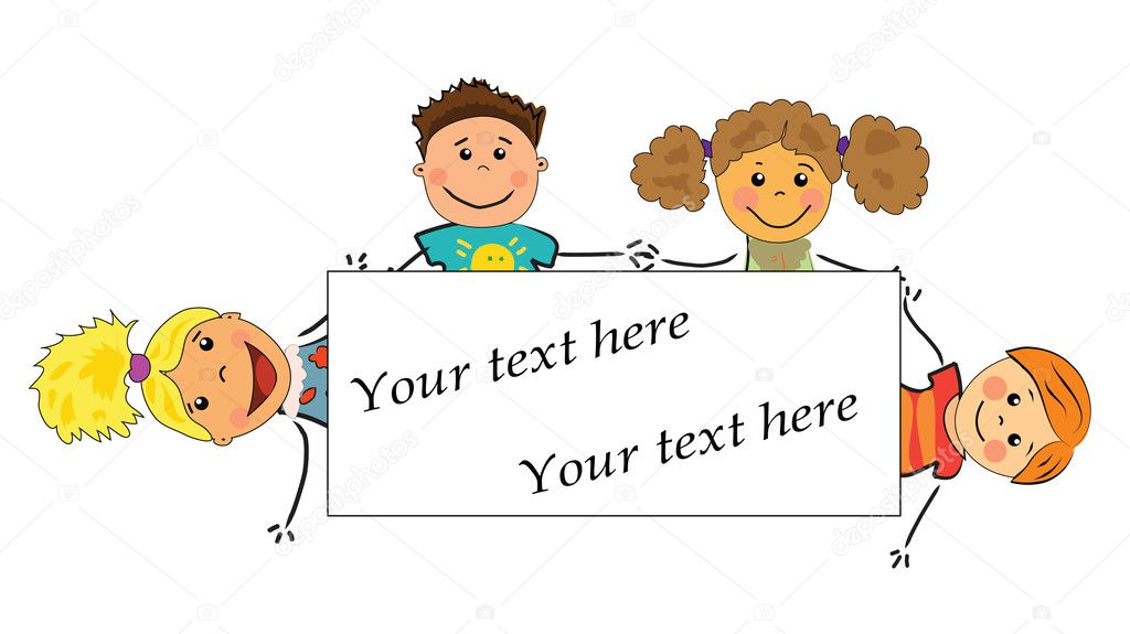 Vector happy kids Stock Vector Image by ©ucla_pucla #14843203