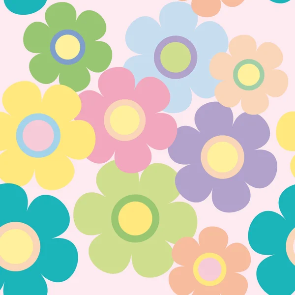Seamless spring flower pattern background Stock Vector Image by ...