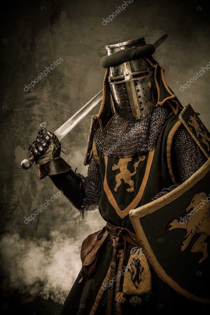 Medieval knight — Stock Photo © nejron #13489624