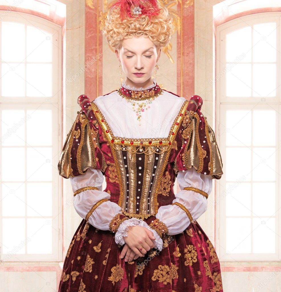 Her royal highness standing against window — Stock Photo © nejron #19546761