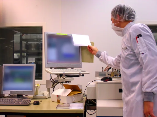 The operator of the measuring station — Stock Photo © wolandmaster #4282905