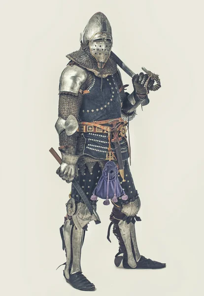 Knight with weapon - Stock Image - Everypixel