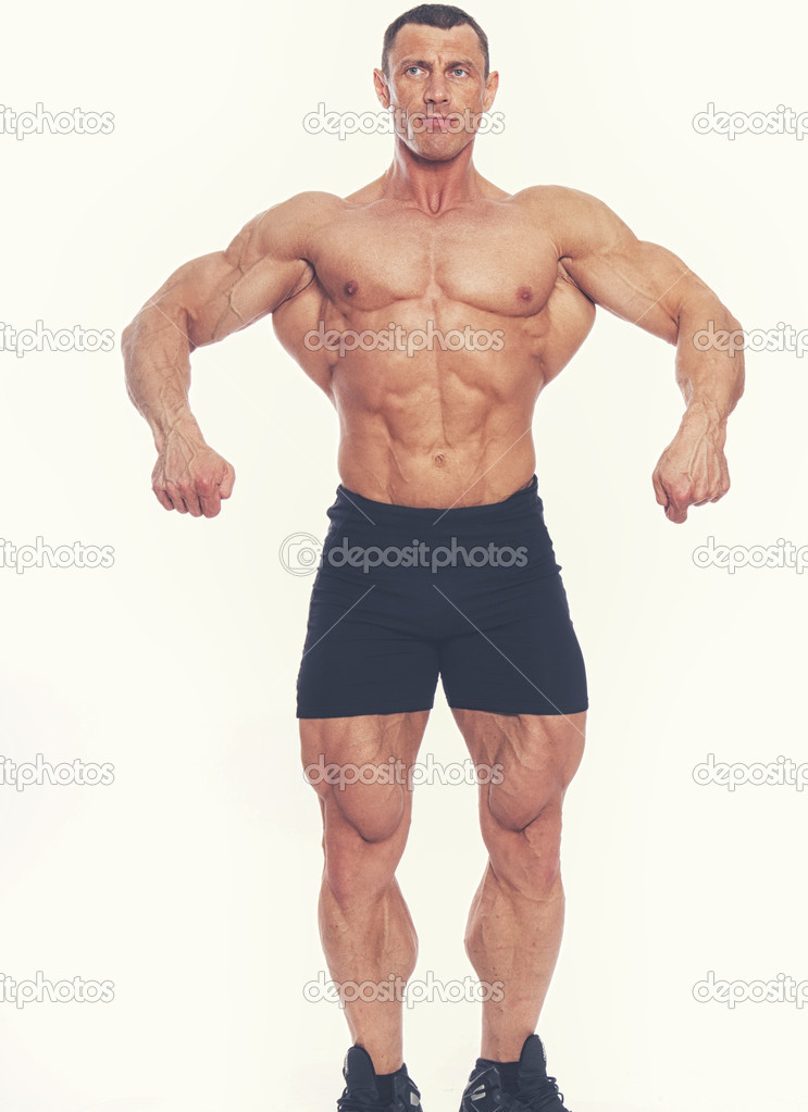 Muscle man Stock Photo by ©fxquadro 44056285