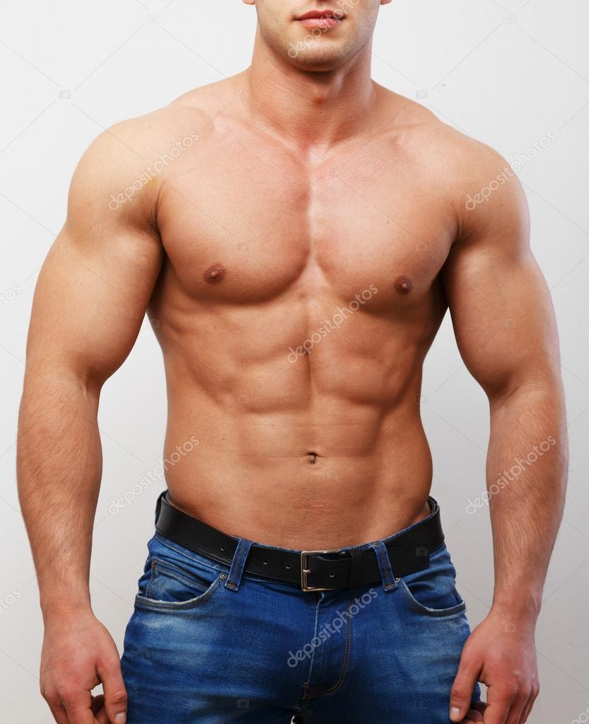 Muscle man Stock Photo by ©fxquadro 45735345