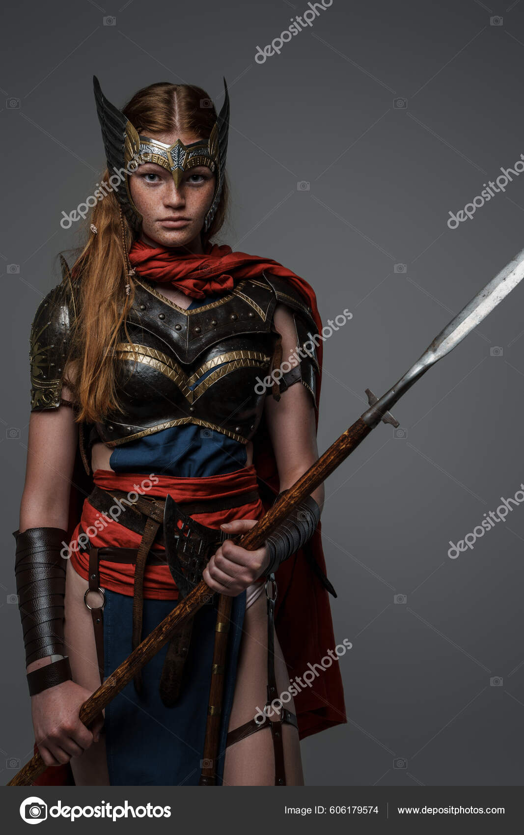 Female Warrior Armor Costume