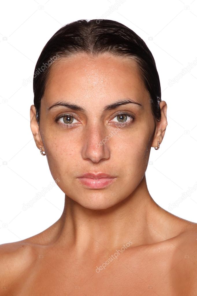 Beautiful female model ⬇ Stock Photo, Image by © vitcom #21879059