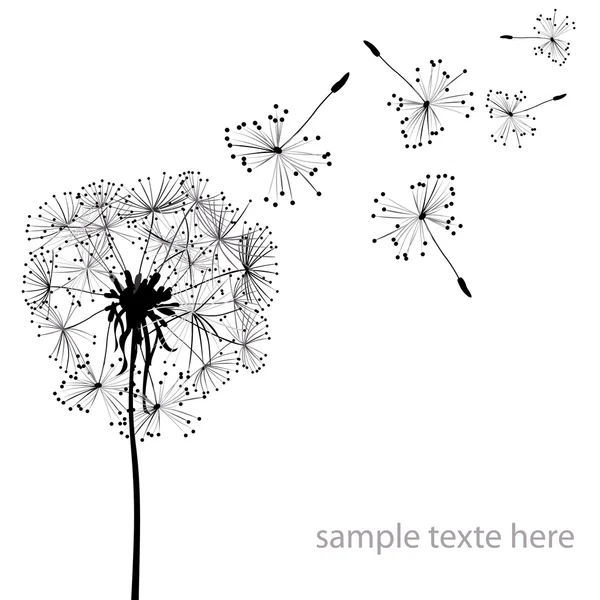 Blow dandelion Vector Art Stock Images | Depositphotos