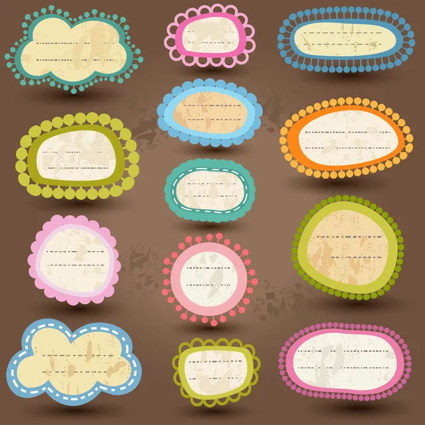 Cute labels Vector Art Stock Images | Depositphotos
