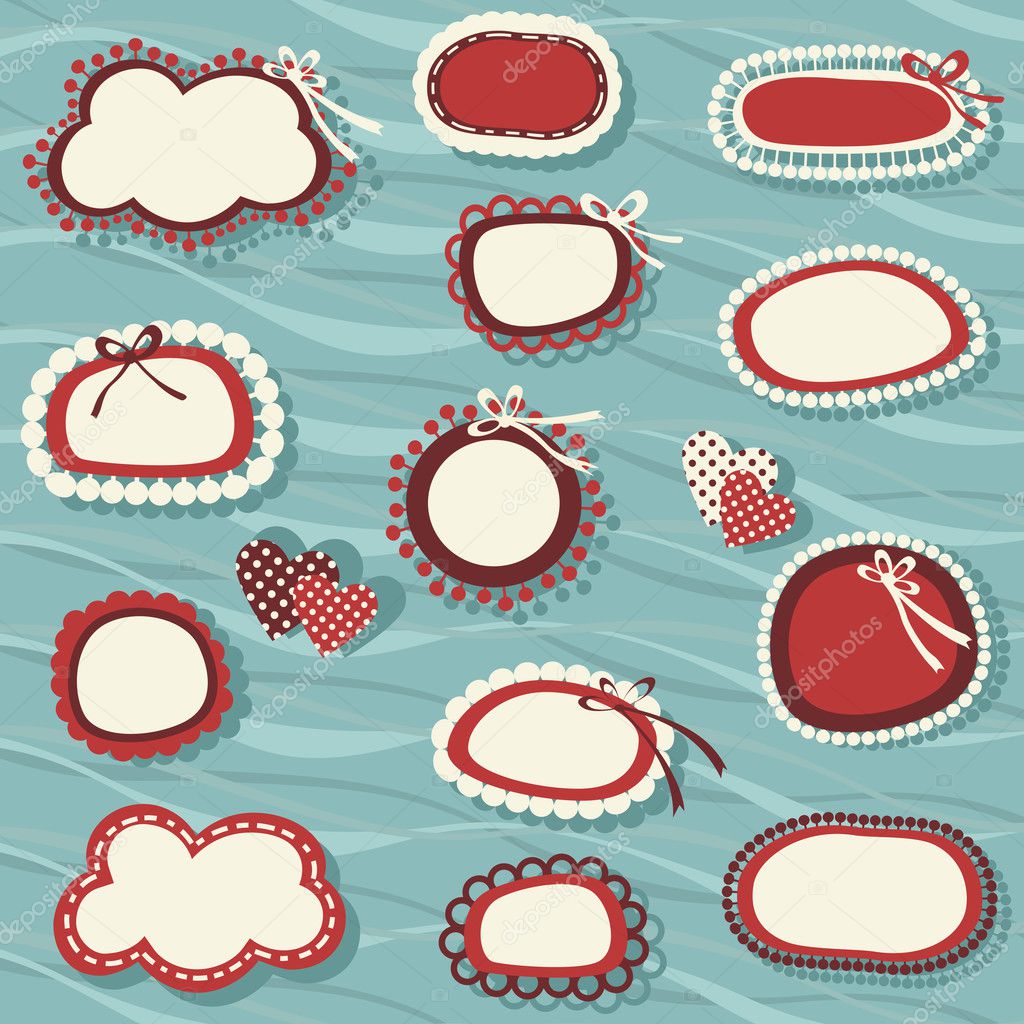 Cute labels for christmas or winter Stock Vector Image by ©dip2000 ...