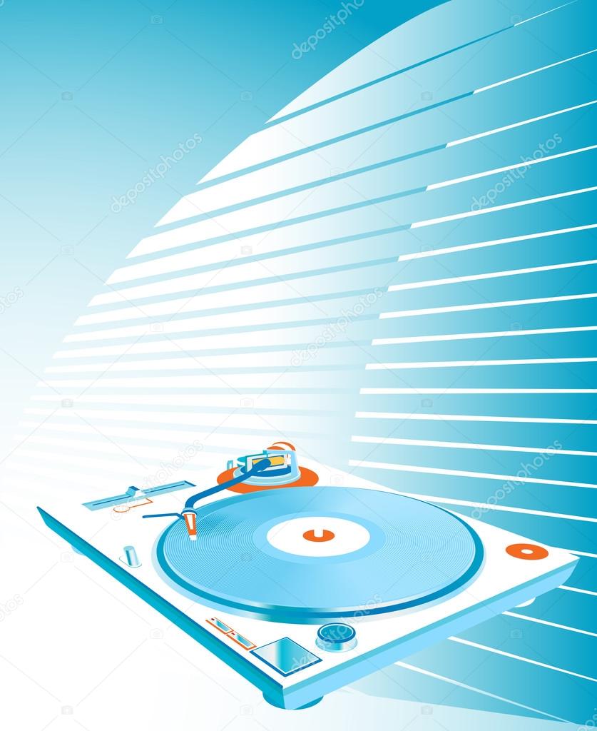 Turntable Stock Vector Image by ©dip2000 #26661409