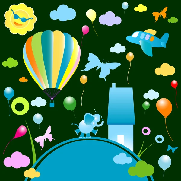 Happy kids Stock Vector by ©dip2000 72293113