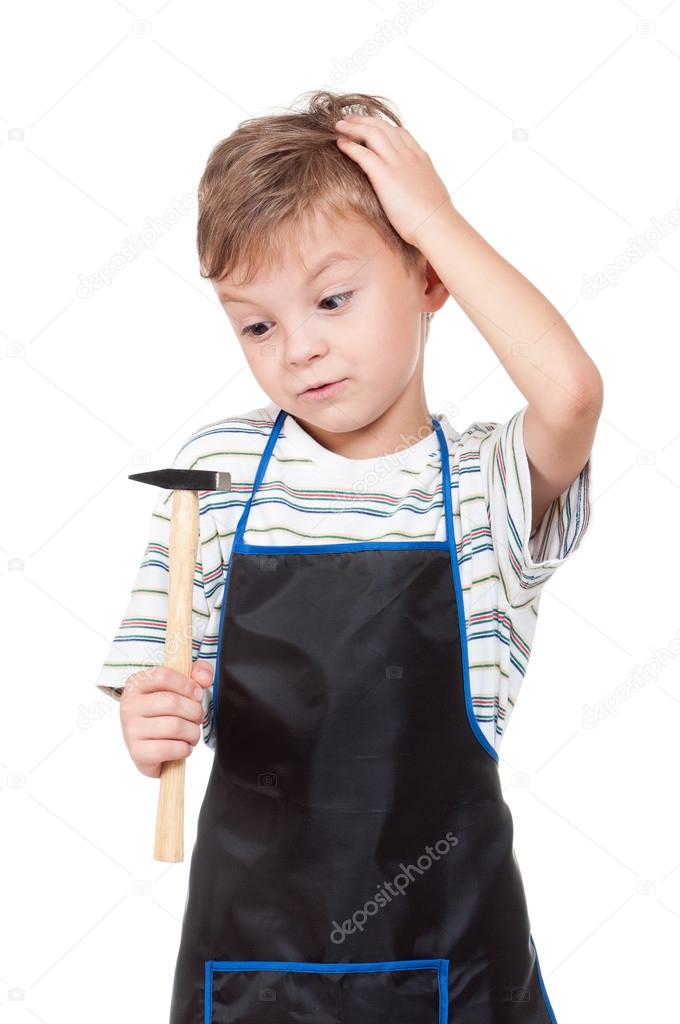 Boy with tools Stock Photo by ©DenisNata 12112730