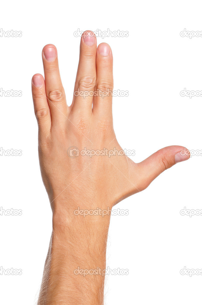 Man hand Stock Photo by ©DenisNata 13928002