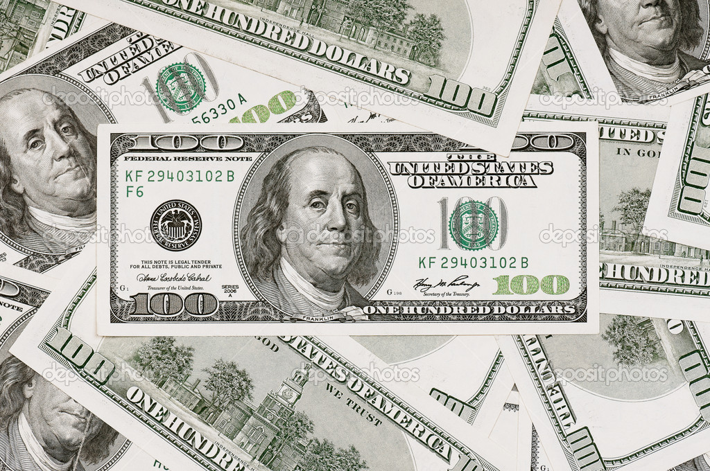 Dollars background Stock Photo by ©DenisNata 19663877