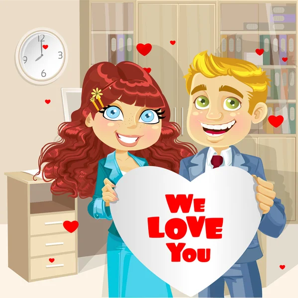 Nos amamos imágenes de stock de arte vectorial | Depositphotos