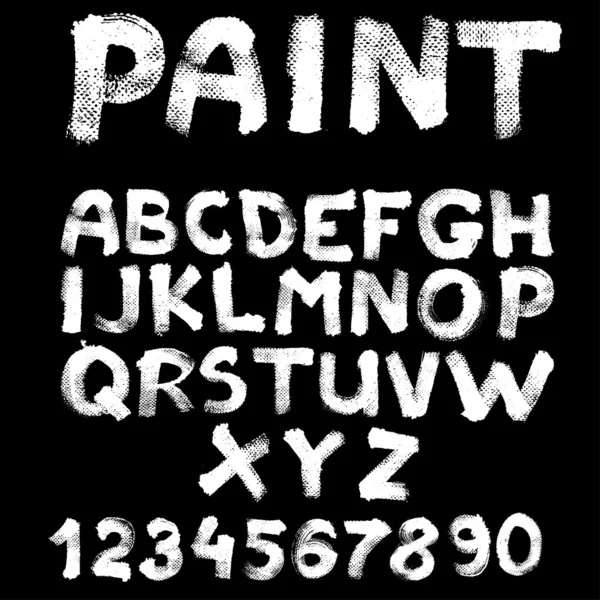 Spray paint font ภาพเวกเตอร์สต็อก Spray paint font ภาพประกอบที่ปลอดค่า ...