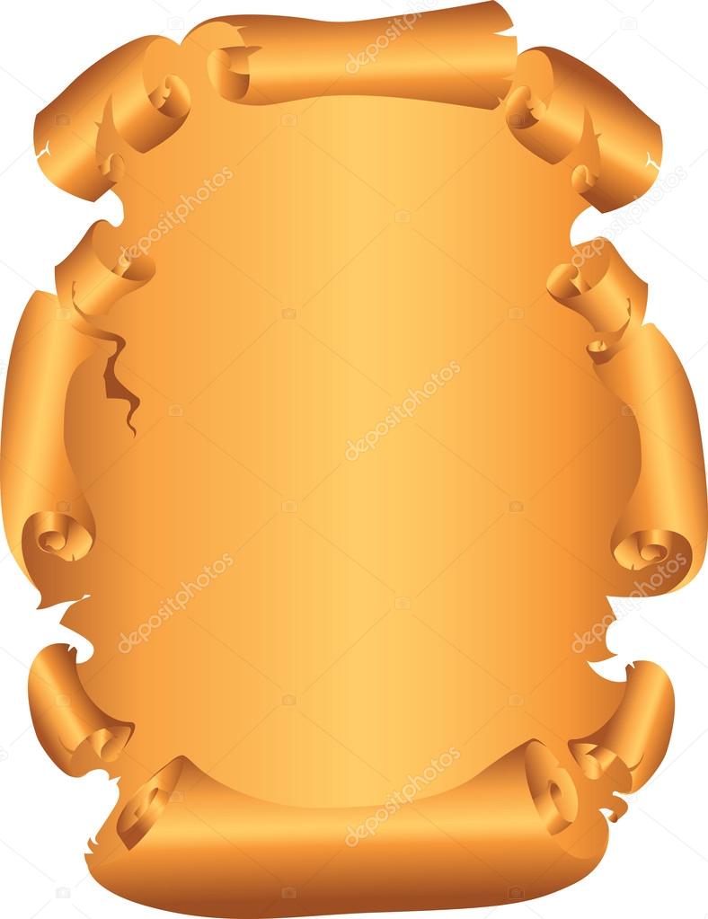 Pergamino — Vector de stock © yadviga #33357461