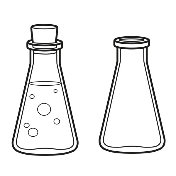 Erlenmeyer Flask Drawing