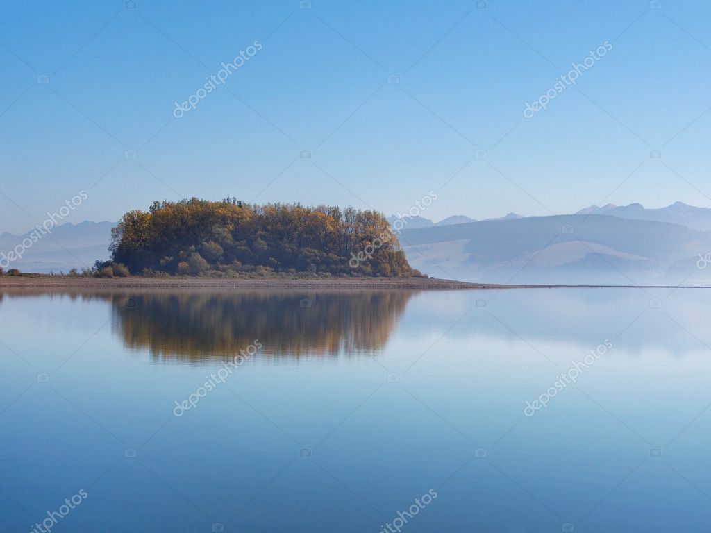 Slanica Island early in the morning Stock Photo by ©jareso 29901389
