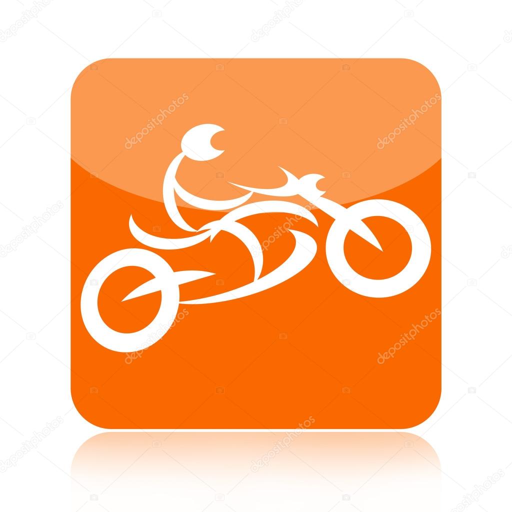 Motorcycle button Stock Illustration by ©Skovoroda #12705281