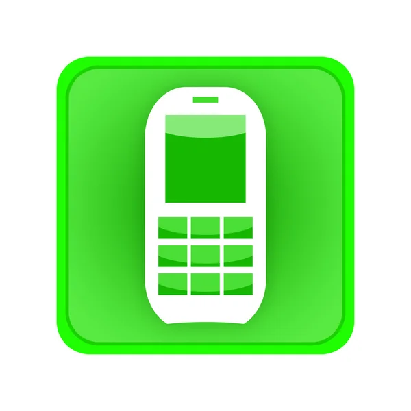 Mobile Phone Icon Green